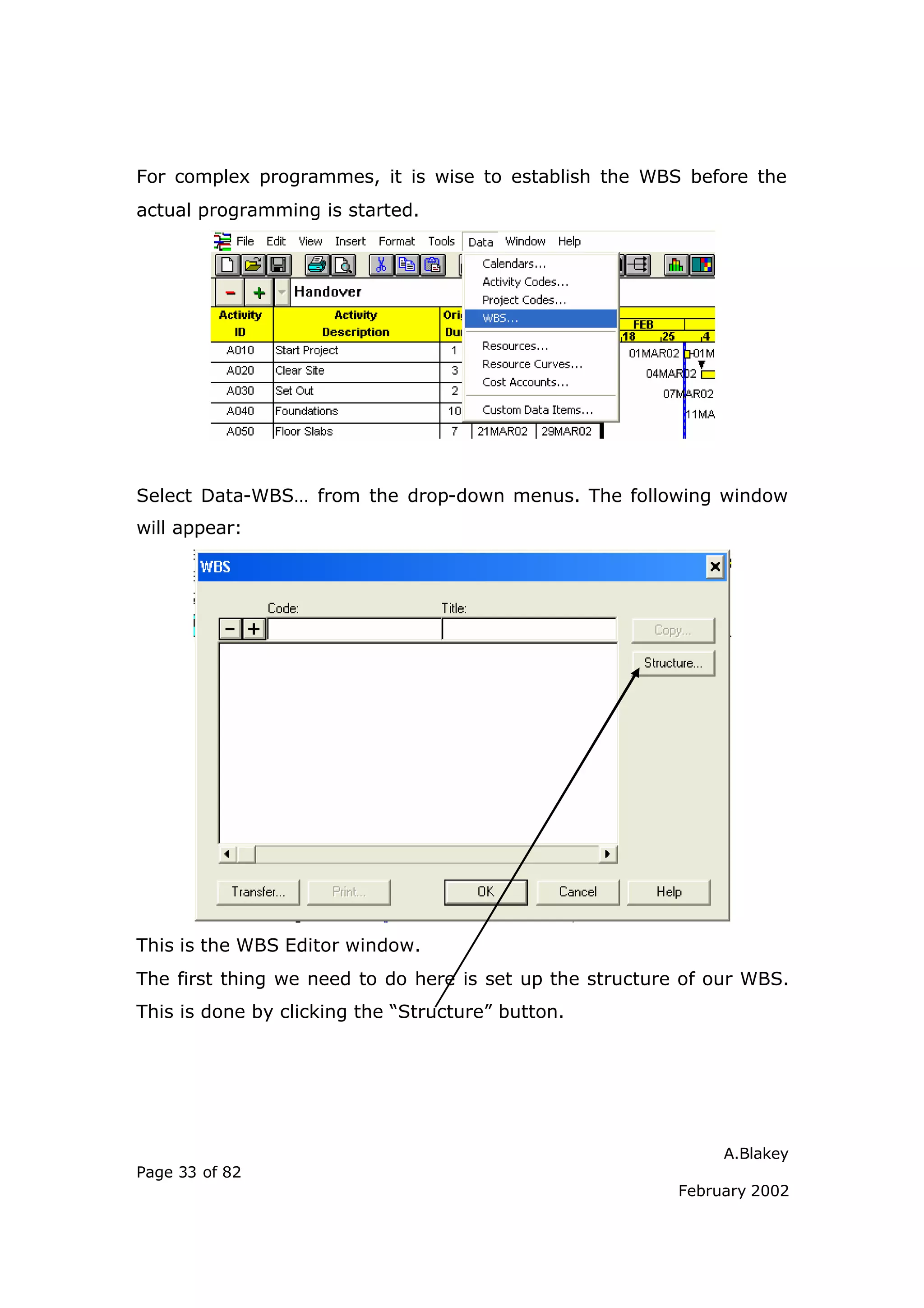 Pdf primavera tutorial | PDF