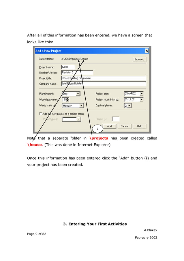 Pdf primavera tutorial | PDF
