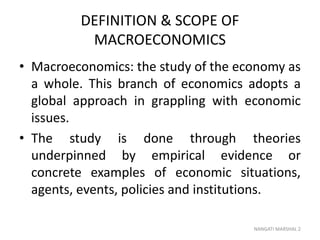 principles of macro economics | PDF