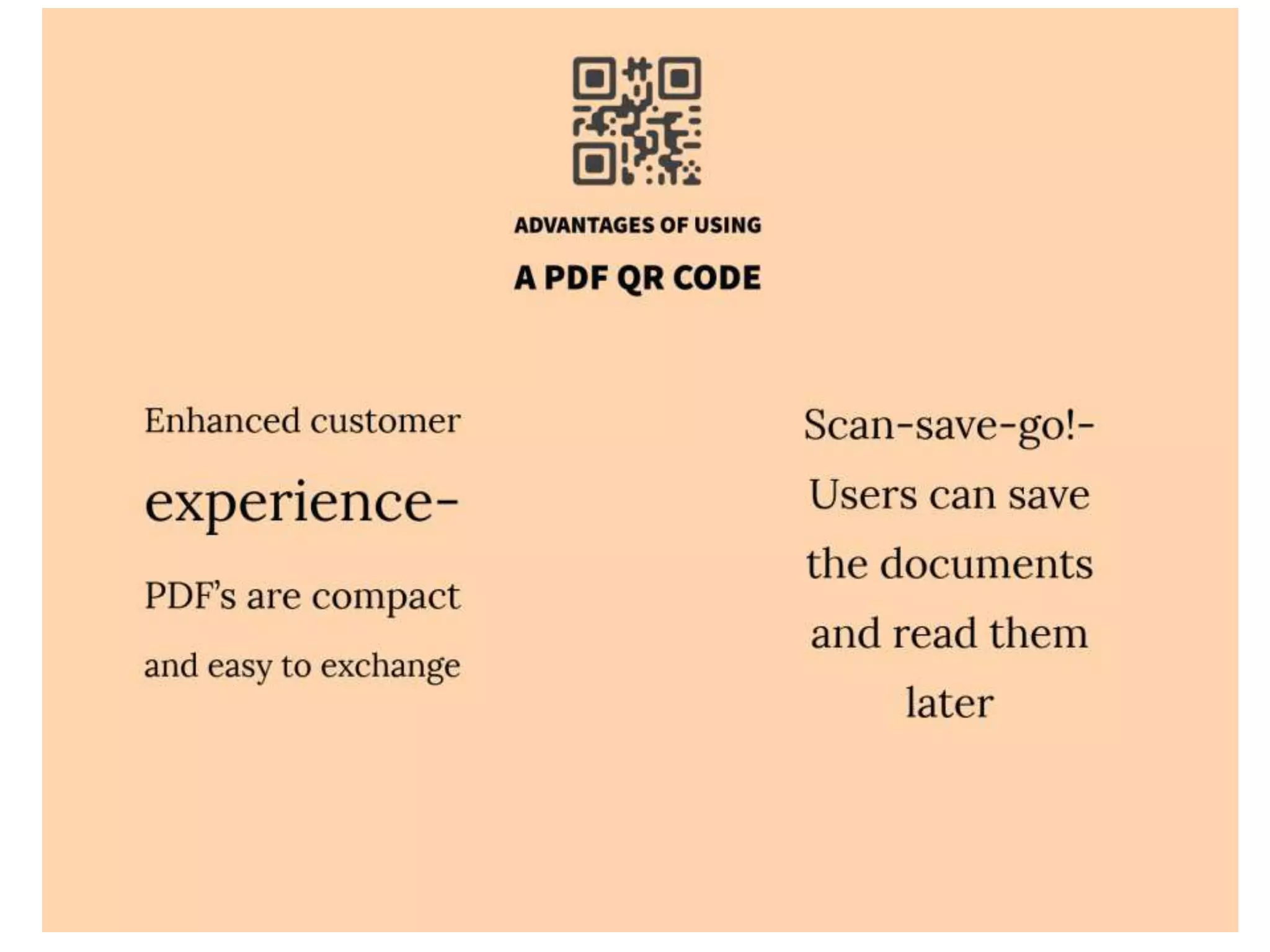 PDF QR CODES | PPTX