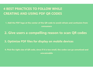 PDF QR CODES | PPTX