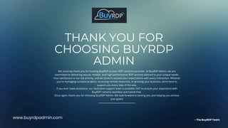 BuyRDP Admin - Comprehensive RDP Management Dashboard | PDF