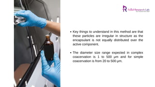 encapsulation in the food industry | PDF