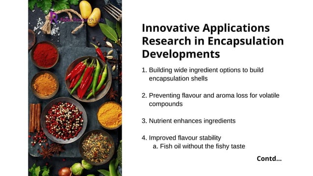 encapsulation in the food industry | PDF