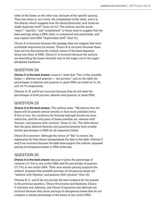 Sat Practice Test Answers & Explanations (1) | PDF