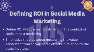 Defining ROI in Social Media Marketing | PDF