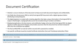 the PDF Signing Slide slide howto guidance | PPT