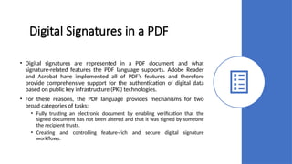 the PDF Signing Slide slide howto guidance | PPT