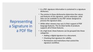 the PDF Signing Slide slide howto guidance | PPT