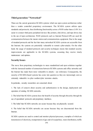 Pdfslide.net summer training-report-on-plc-and-scada11 | DOCX