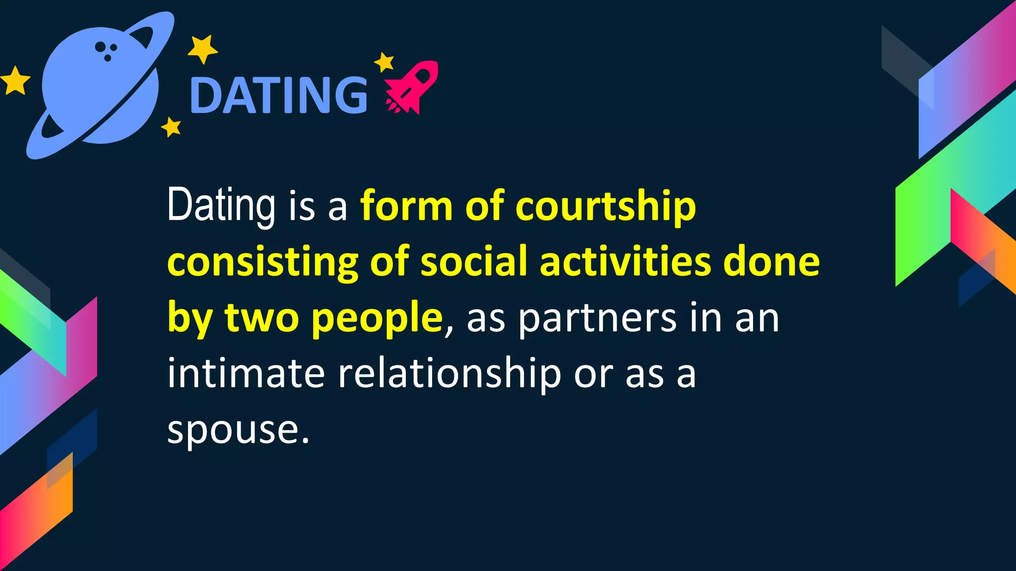 Health 8- Courtship, Dating and Marriage | PPTX