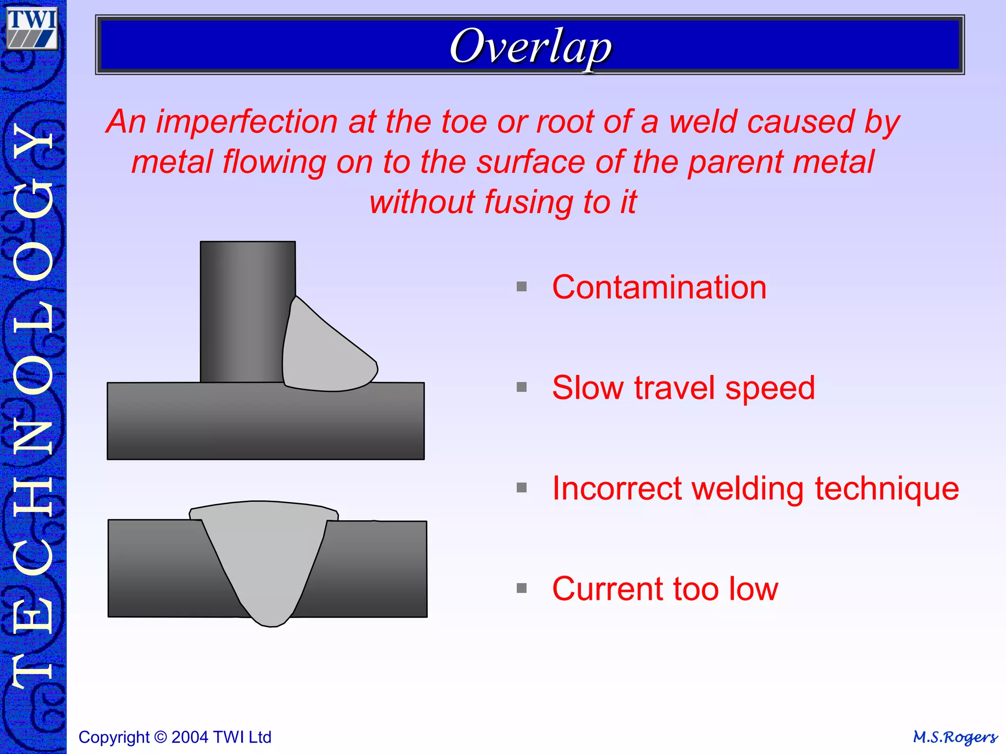 120174253 Twi Radiographic Interpretation Weld Defects Repair Pdf