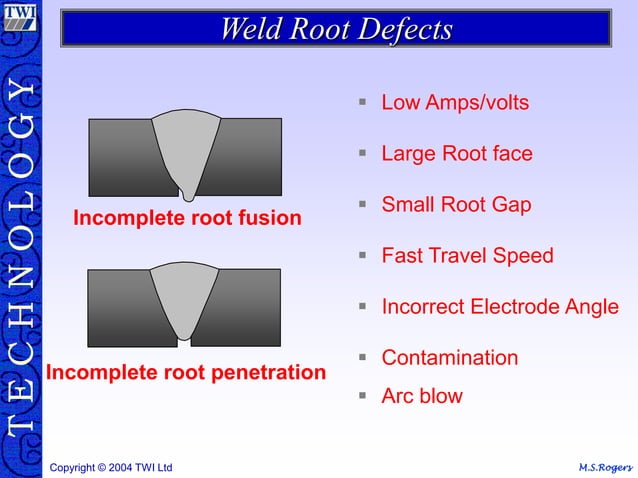 120174253 Twi Radiographic Interpretation Weld Defects