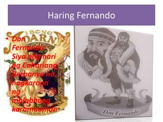 ibong adarna kabanata 1 ang hiling ng don juan kay lolo bron | PDF