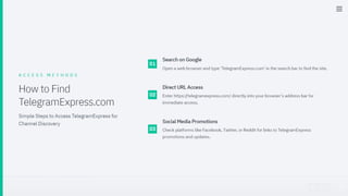 Discovering Top Telegram Channels: A Simple Guide | PDF