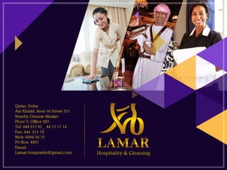 Lamar Company for Hospitality and Cleaning Profile | PPT