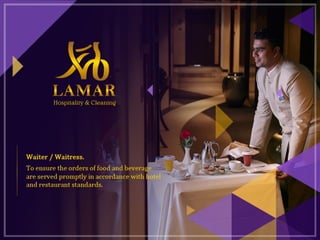 Lamar Company for Hospitality and Cleaning Profile | PPT