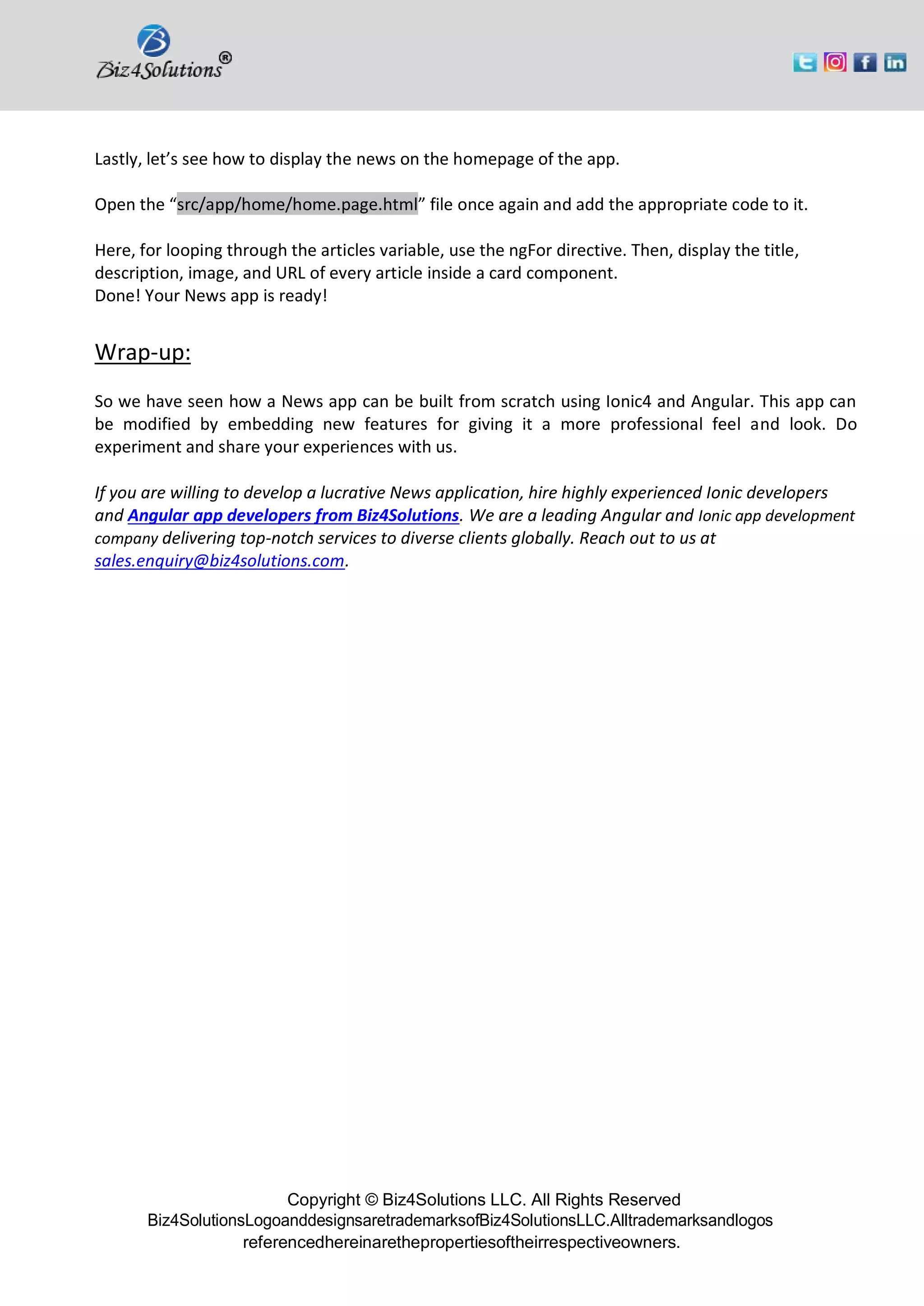 Create A Profitable News App Using Ionic 4 And Angular Pdf