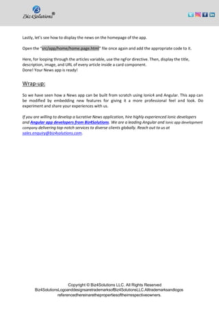 Create A Profitable News App Using Ionic 4 And Angular Pdf