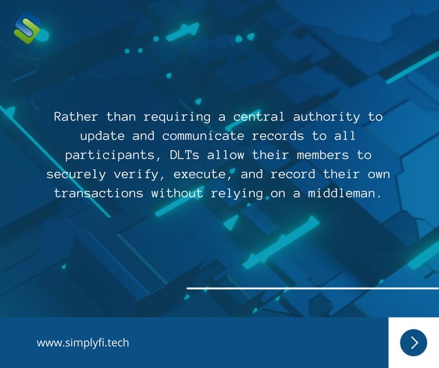 DISTRIBUTED LEDGER TECHNOLOGIES | PDF