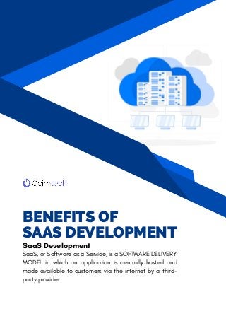 Benefits of SAAS Development | PDF