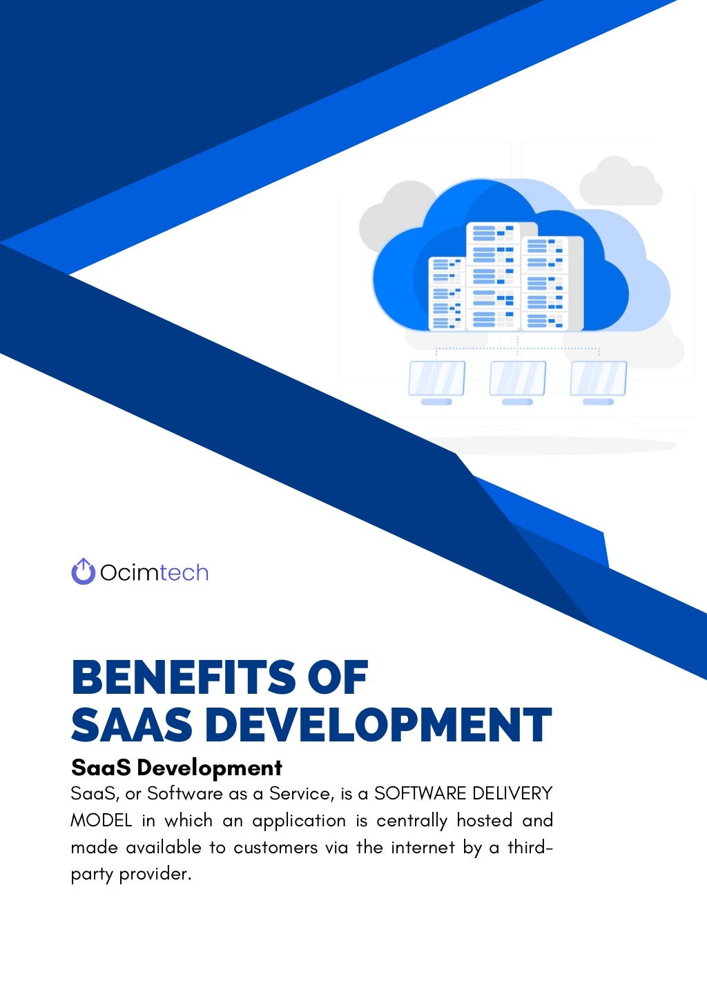 Benefits of SAAS Development | PDF