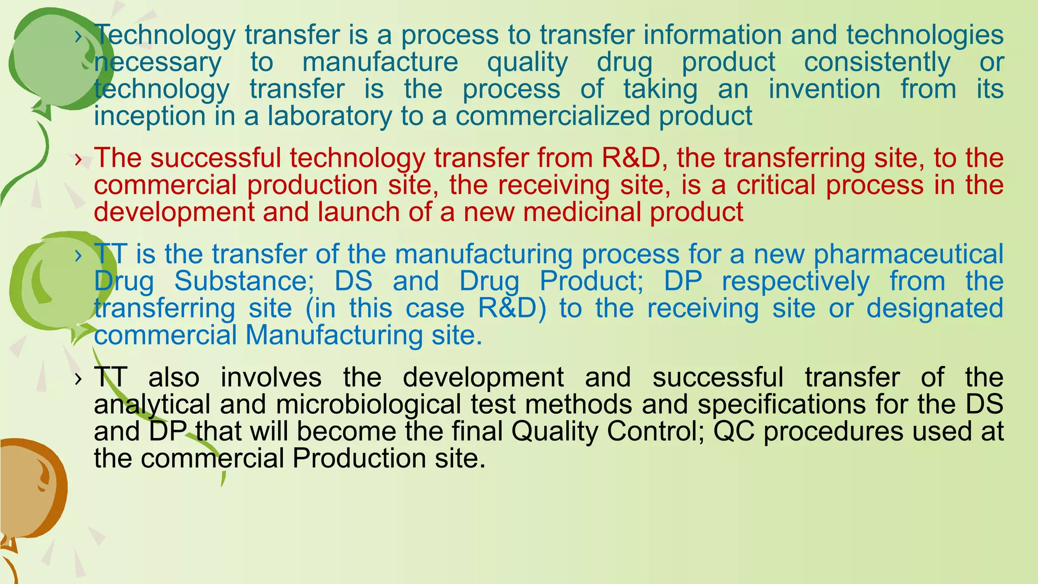 Technology transfer (tt) agencies in India | PPTX