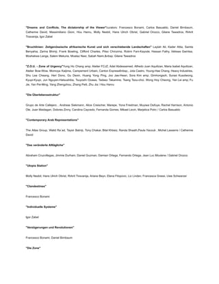 "THE CURATOR LIFTING RUNNING COMPETITION". Venice Biennale 2003 .pdf