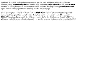 Pdf template Invoice | PPT