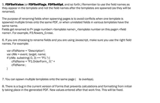 Pdf template Invoice | PPT