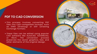 Pdf to Cad Conversion a Lifeline to Design Industry.Pdf