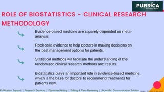Biostatistics Roles and Responsibilities in Clinical Research | Pubrica ...