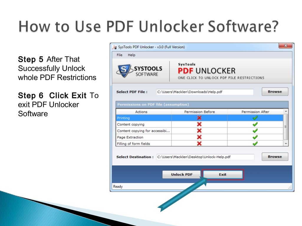 Free pdf unlocker download - sassimply