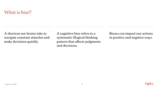 What's Next: Understanding User Research Bias | PPT