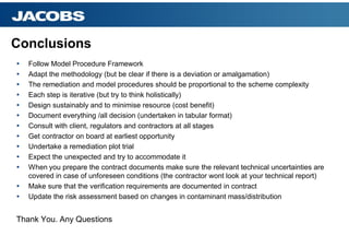 IES Webinar: Land & Groundwater Remediation Options & Scoping - The ...