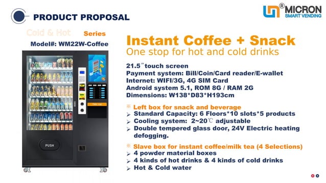 vending machine catalog Guangzhou Micron Vending Technology 202008 | PDF