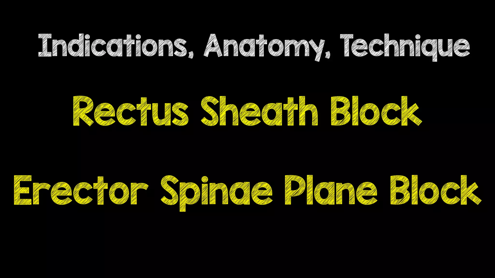 Trunk Blocks - Plan A Blocks - Royal College of Anaesthetists ...