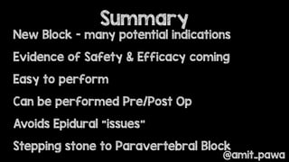 Trunk Blocks - Plan A Blocks - Royal College of Anaesthetists ...
