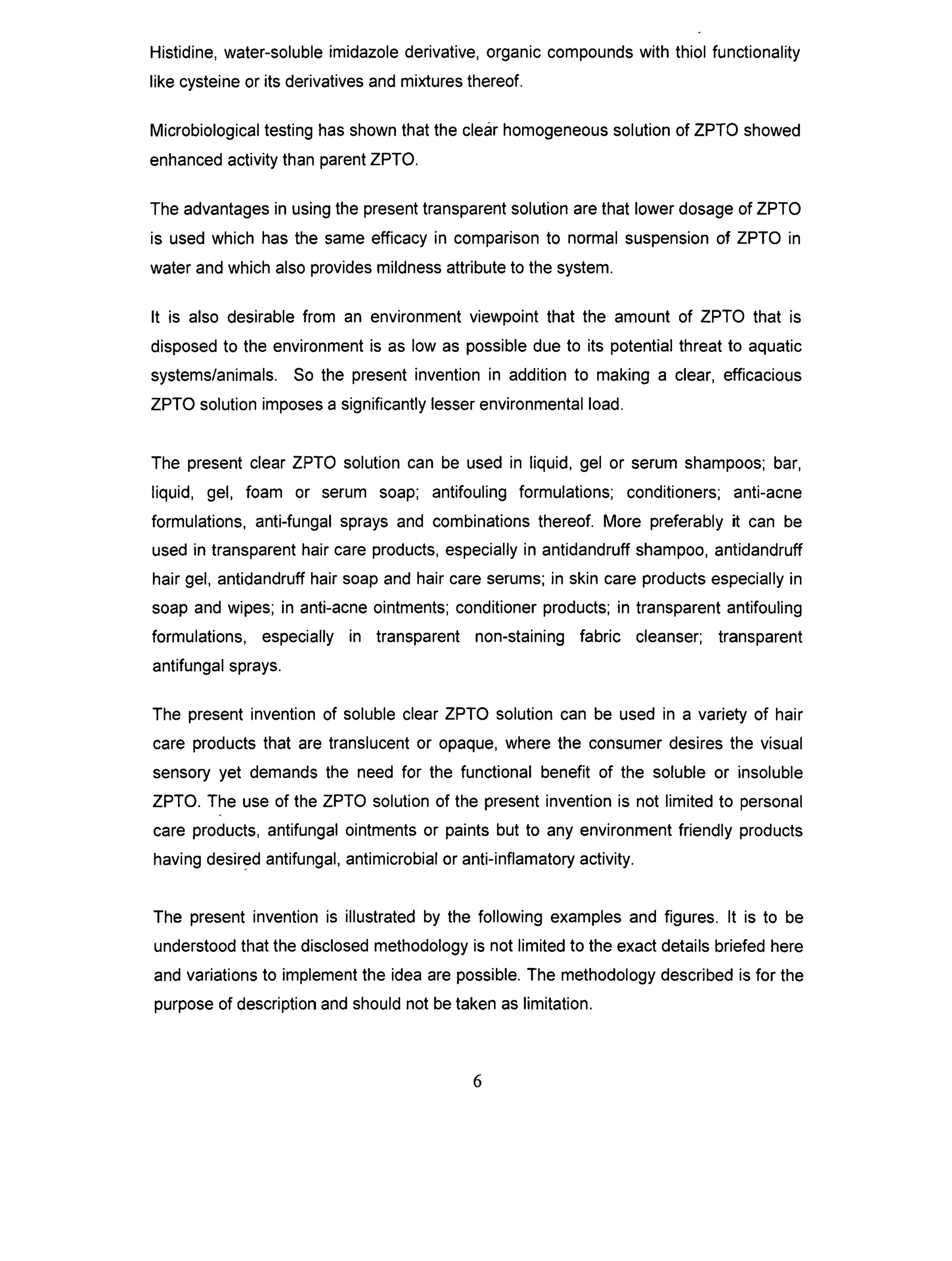 Water-soluble zinc pyrithione (ZPTO) | PDF