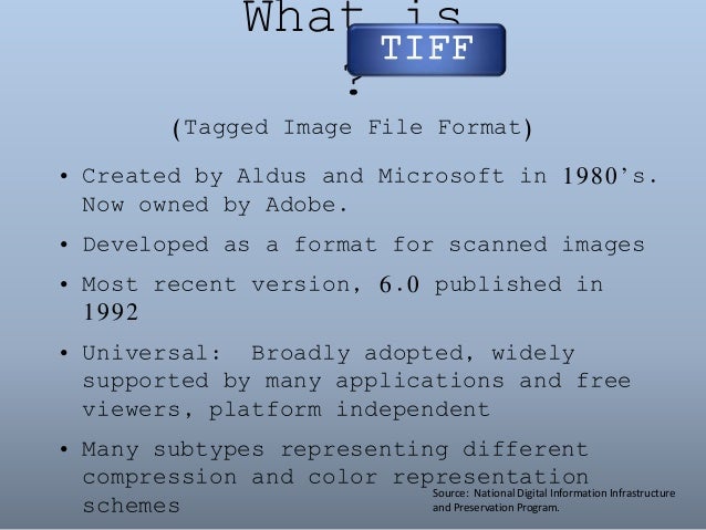 PDF vs. TIFF, An Evaluation of Document Scanning File Formats