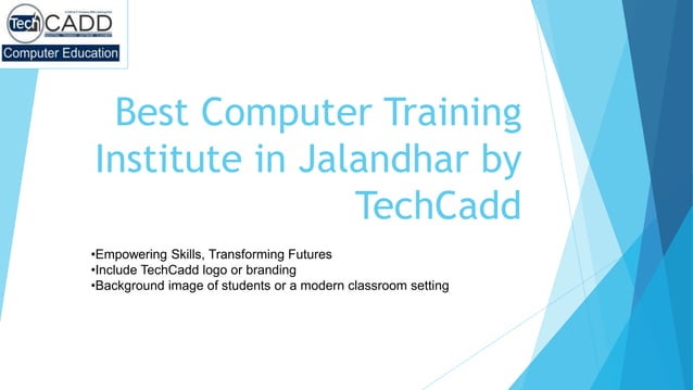 best computer training institute in jalandhar | PPT