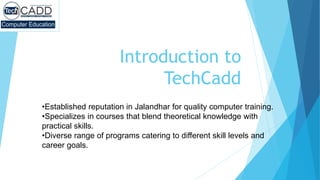 best computer training institute in jalandhar | PPT