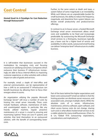 White Paper: The Benefits of An Outsourced IT Infrastructure | PDF ...