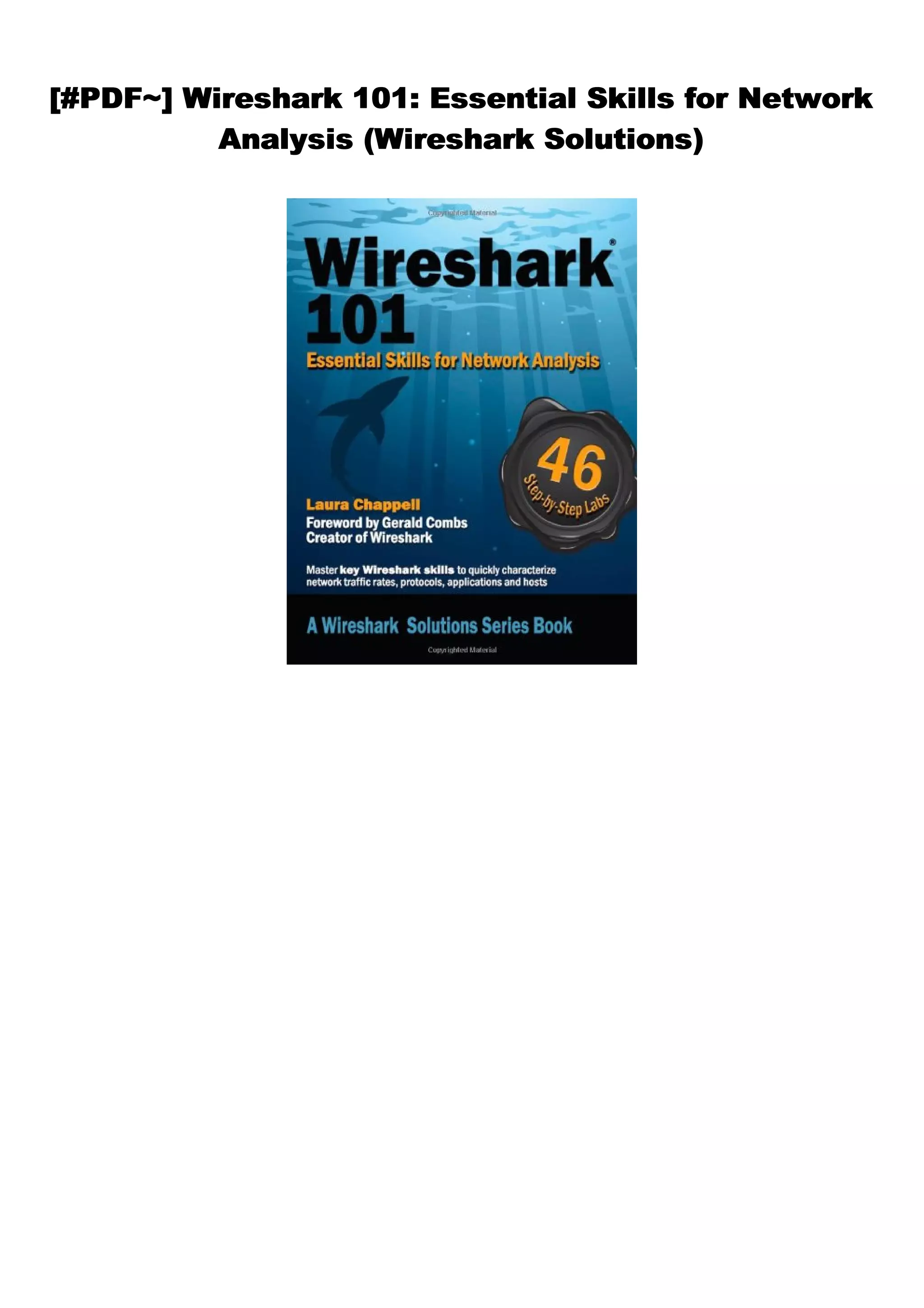 [PDF] Wireshark 101: Essential Skills for Network Analysis (Wireshark ...