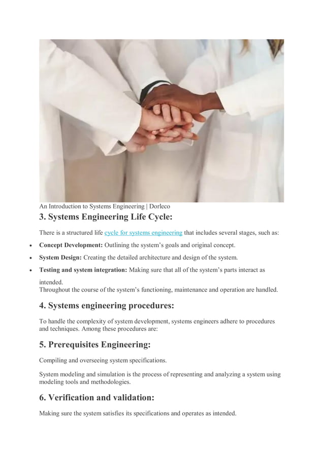 An Introduction to Systems Engineering | Dorleco | PDF
