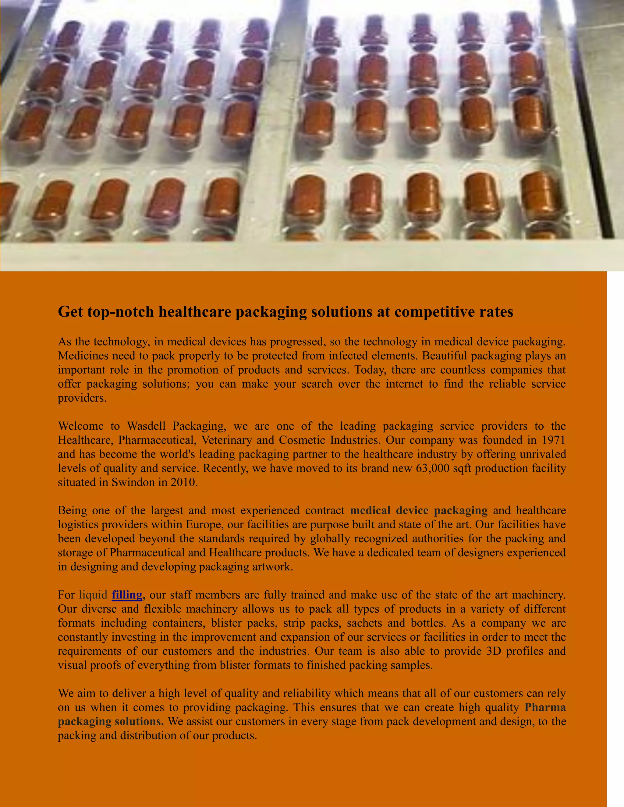 Pharma packaging solutions | PDF