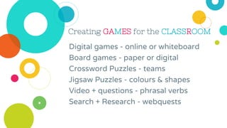 Games in the EFL Classroom | PPTX