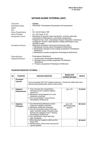 PDGK4306 Pembel Berwawasan Kemasyarakatan.doc