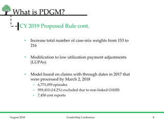 Patient-Driven Groupings Model (PDGM) Overview | PPTX | Diseases and ...