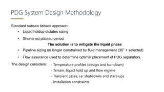 Pseudo Dry Gas System | PPTX